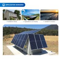 China 500W 550W Bifacial Photovoltaic Panels 48V Solar Bifacial PV Panels for sale