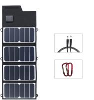 China 26W Sunpower Folding Photovoltaic PV Solar Panels For Camping Travel Emergency Charger for sale