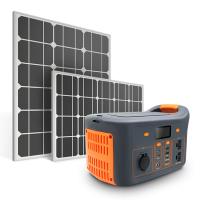 China 220V 300W Solar Portable Power Station Portable Mobile E Scooter Charging Station for sale
