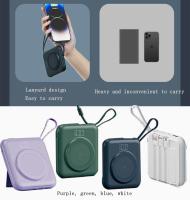 China Compact Wireless Mobile Power Bank 15000mAh 20000mAh OEM With LED Display for sale