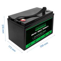 China LFP Lithium Phosphate Battery 24V 50Ah Lifepo4 Battery For Golf Cart And Boat for sale