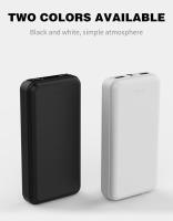 China 20000mah High Capacity USB Portable Mobile Power Bank Rechargeable OEM Led Display for sale