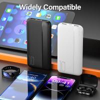 China Universal Portable Mobile Power Bank 20000mah 10000mah Li Polymer Battery for sale