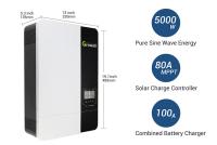 China Growatt SPF3500ES SPF5000ES  48V Off Grid Solar Inverter for 5kVA 5kW Solar Panel Systems for sale