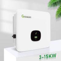 China Growatt MOD 10000TL3-X On-Grid Solar Inverter 8kW 10kW and 15kW Three Phase for Solar Power System Home for sale