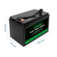 China Enerforce 12V 100Ah Lifepo4 Battery Pack Rechargeable For Home Solar Storage System for sale