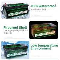 China 12.8V 100Ah LiFePO4 Battery Enerforce OEM Long Lifespan for Solar and Backup Systems for sale