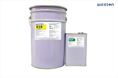 China 819A 819B Solvent-Free Lamination Low Viscosity And Good Wettability For Food Packaging OPP/VMCPP OPP/VMPET/PE  PET/PE PA/RCPP AL/PE for sale