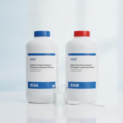 China 836A 836B Solvent-Free Two-Component Polyurethane Laminating Adhesive for Multi-Material Lamination with 100% Solids and Fast Curing for sale