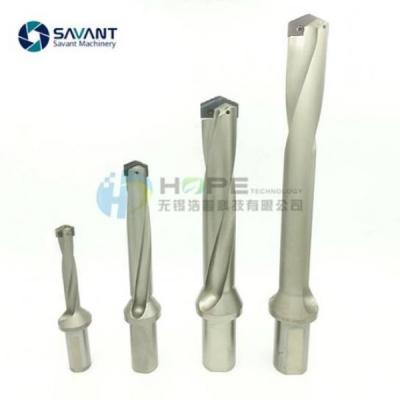 China Savantec 2D-5D Spade Drill Inserts Holder 13-60mm Carbide HSS Drill Bit for CNC Deep Hole Drilling for sale