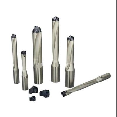 China 1.5D 3D Carbide Indexable Cutting Head Drills 12-32mm for High Speed Drilling for sale
