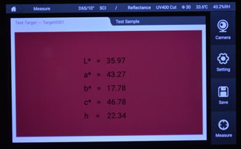 textile yarn spectrophotometer