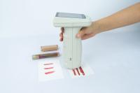 China IPS Full Color Screen 3.5 Inches Portable Spectrophotometer For Plastic Painting for sale