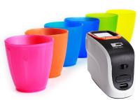 China Paint Sphere Portable Color Spectrophotometer Dual Light Path Sensor Array for sale