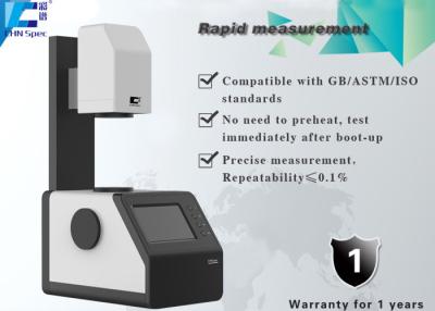 China Open Measurement Area Vertical Haze Measurement Instrument Transmittance Haze Meter for sale