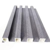 China High Flex Interior WPC Fluted Wall Panel160mm WPC Louver Panel for sale