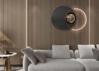 China Soundproof 20dB Interior WPC Wall Panel 150*7.8mm With Anti Scratch Coating for sale