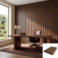 China Durable Seamless Interior WPC Wall Panels 150x12mm Contemporary Design for sale