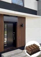 China 169*26mm Exterior WPC Wall Panel Co Extrusion Low Maintenance for sale