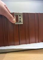 China Eco Friendly Wood Textured Outdoor WPC Wall Panel 219*26mm First Gen for sale