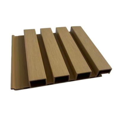 China ASA Capped Exterior WPC Wall Panel 219*25mm Sunproof Fade Defiant for sale