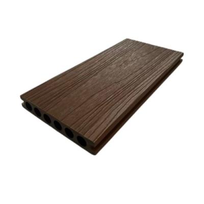 China Lightweight Hollow Co Extruded WPC Deck Panel Easy To Install for sale