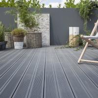 China Lightweight Hollow Co Extruded WPC Deck Panel Easy To Install for sale