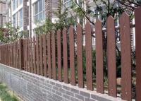 China 160mm Outdoor WPC Slatted Fence Panel Water Resistance for sale