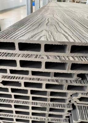 China Multi Tier Louvered Layered WPC Shutter Fence Outdoor 150mm for sale