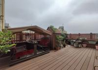 China 160x20mm WPC Fence Wood Plastic Anti Peeping Shatter Resistant Co Extrusion for sale