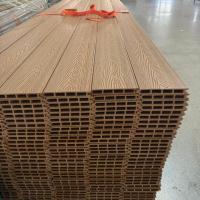 China Flame Retardant WPC Fence Outdoor With Low Thermal Expansion for sale