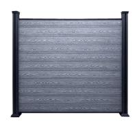 China Low Maintenance WPC Fence 160x20mm Outdoor Tongue And Groove Fence Boards for sale