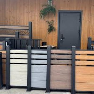 China Coextrusion WPC Fence Board Wind Resistant Crack Resistant for sale