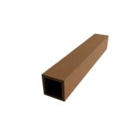 China 50mm WPC Tube Interlocking Sound Absorption Anti Warp WPC Pipe for sale