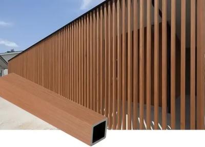 China Low Maintenance WPC Tube Facade Batten With Certified Quality Control for sale