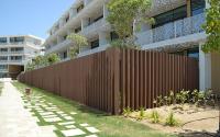 China Flame Retardant WPC Tube Exterior Wood Plastic Composite Tube for sale