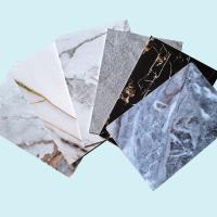 China Seamless Monolithic Surface PVC Marble Sheets For Wall Cladding for sale