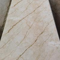 China Waterproof PVC Marble Sheet High Impact Resistance Polyvinyl Chloride Marble Panel for sale