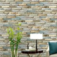 China DIY 3D PE Foam Wall Sticker 1200x2900mm Peel And Stick Wall Sticker for sale
