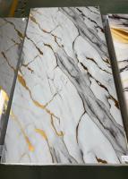 China 1220x2440mm PVC Marble Sheets Waterproof Mold Resistant for sale
