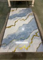 China Durable Anti Scratch Interior PVC Marble Panels Lightweight 1220*2440mm for sale