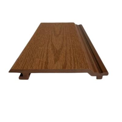 China Fast Install Decorative WPC Wall Cladding Panels For Commercial Construction for sale