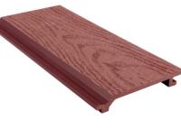 China Scratch Resistant WPC Exterior Wall Cladding Recycled Plastic Wood Cladding for sale