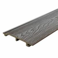 China 148x21mm Durable WPC Cladding Embossed Brushed Wood Plastic Composite Cladding for sale