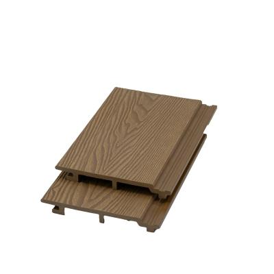 China 148*21mm Decorative WPC Cladding Waterproof Wood Plastic Composite Wall Cladding for sale