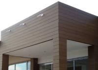 China Weatherproof Co Extruded WPC Cladding Shields Commercial Facades for sale