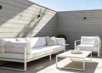 China 148x21mm Durable WPC Cladding Embossed Brushed Wood Plastic Composite Cladding for sale