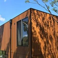 China Eco Friendly Recycled WPC Wood Plastic Composite Cladding 156x21mm for sale