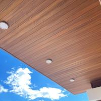 China 148*21mm Decorative WPC Cladding Waterproof Wood Plastic Composite Wall Cladding for sale