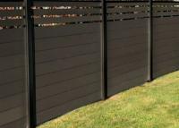 China 160mm Recyclable Chemical Free WPC Fencing Panels Co Extrusion for sale